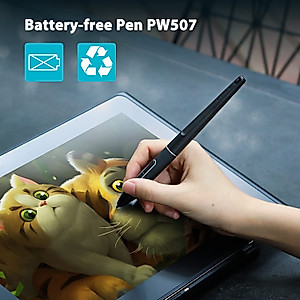 HUION PW507 Battery-Free Stylus for Huion Kamvas PRO 12, Kamvas PRO 13,Kamvas Pro 16, Kamvas 16 and Kamvas 20 Graphics Drawing Monitor