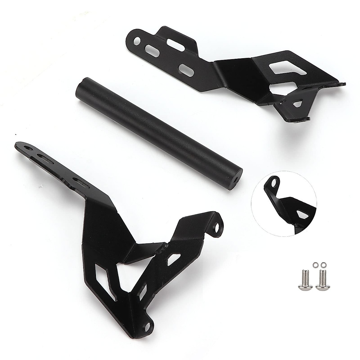 Akozon Motorcycle Phone Holder, Aluminum Mount GPS Stand Bar Replacement Fit for Triumph Tiger 800 XCX XRX 2015 2017