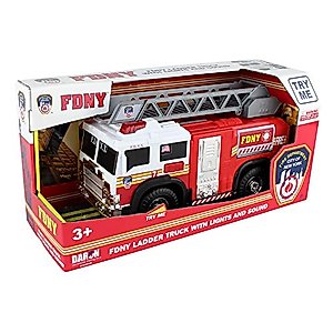 Daron FDNY Ladder Truck with Lights & Sounds 2019 New