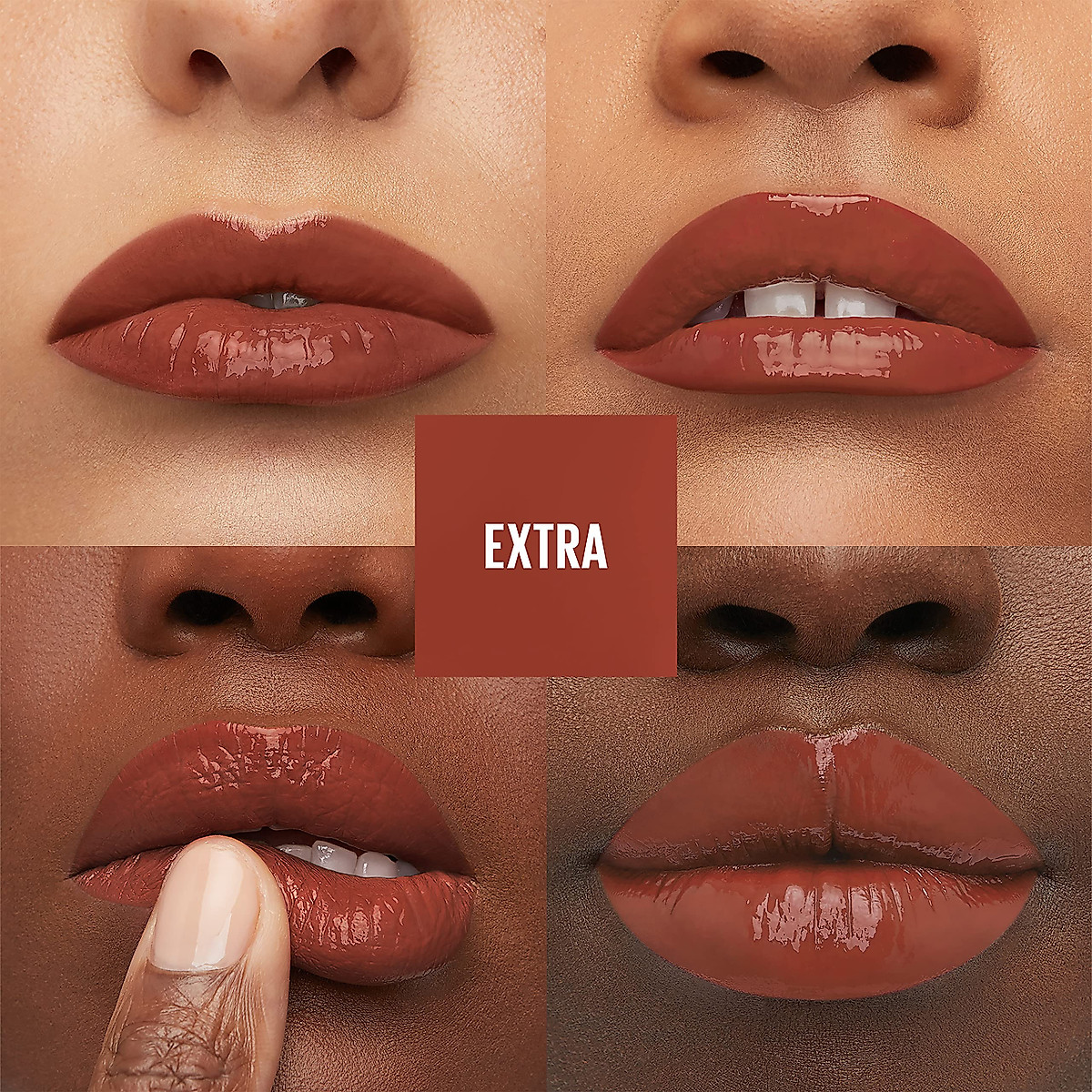 Maybelline Super Stay Vinyl Ink Longwear No-Budge Liquid Lipcolor Makeup, Highly Pigmented Color and Instant Shine, Extra, Red Lipstick, 0.14 fl oz, 1 Count