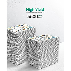 069H Toner Cartridge Compatible Replacement for Canon 069 for imageCLASS MF753Cdw MF751Cdw LBP674Cdw Printer (3 Pack)