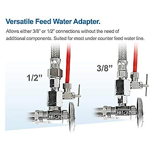 APEC Water Systems RO-90 Ultimate Series Top Tier Supreme Certified High Output 90 GPD Ultra Safe Reverse Osmosis Drinking Water Filter System, Chrome Faucet