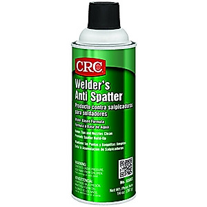 CRC Welder's Anti-Spatter 03083 – [Pack of 12] 14 Wt. Oz., Water-Based Anti-Spatter Aerosol Spray