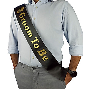 Groom Sash for Stag Parties - Fun Engagement Accessory