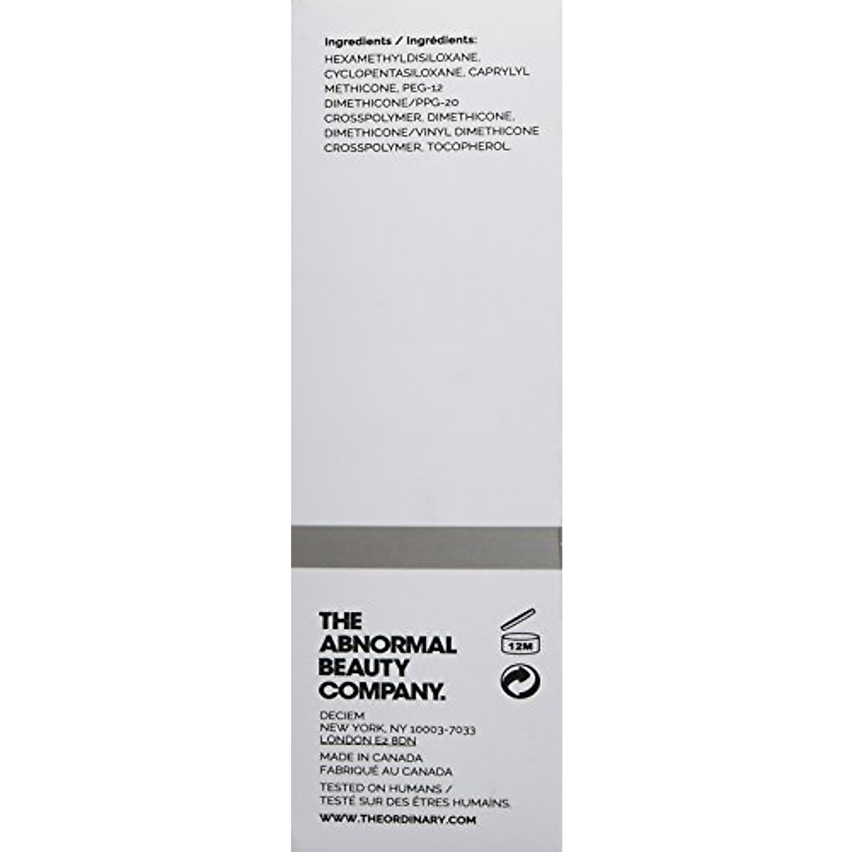 The Ordinary High-Spreadability Fluid Primer 30ml