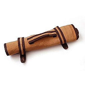 Randy,Custom made damascus steel kitchen/chef's knife set with leather roll bag DR-1061-B-6.