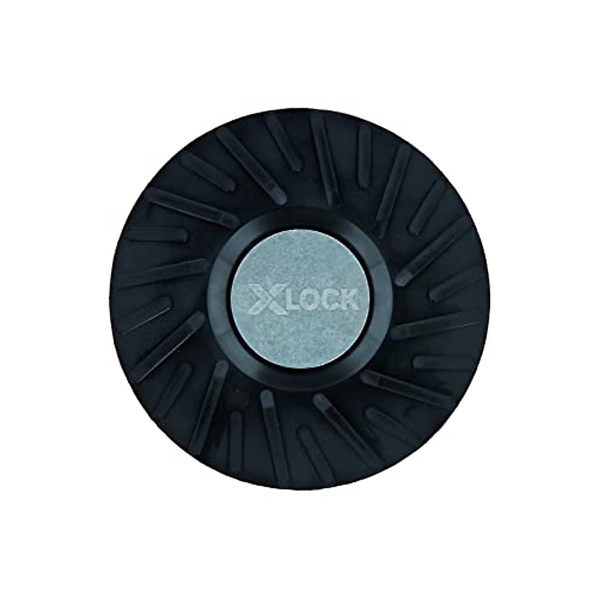 Bosch GWX13-50VSP 5 In. X-LOCK Variable-Speed Angle Grinder with Paddle Switch with Bosch MGX0500 5 In. X-LOCK Backing Pad with X-LOCK Clip - Medium Hardness