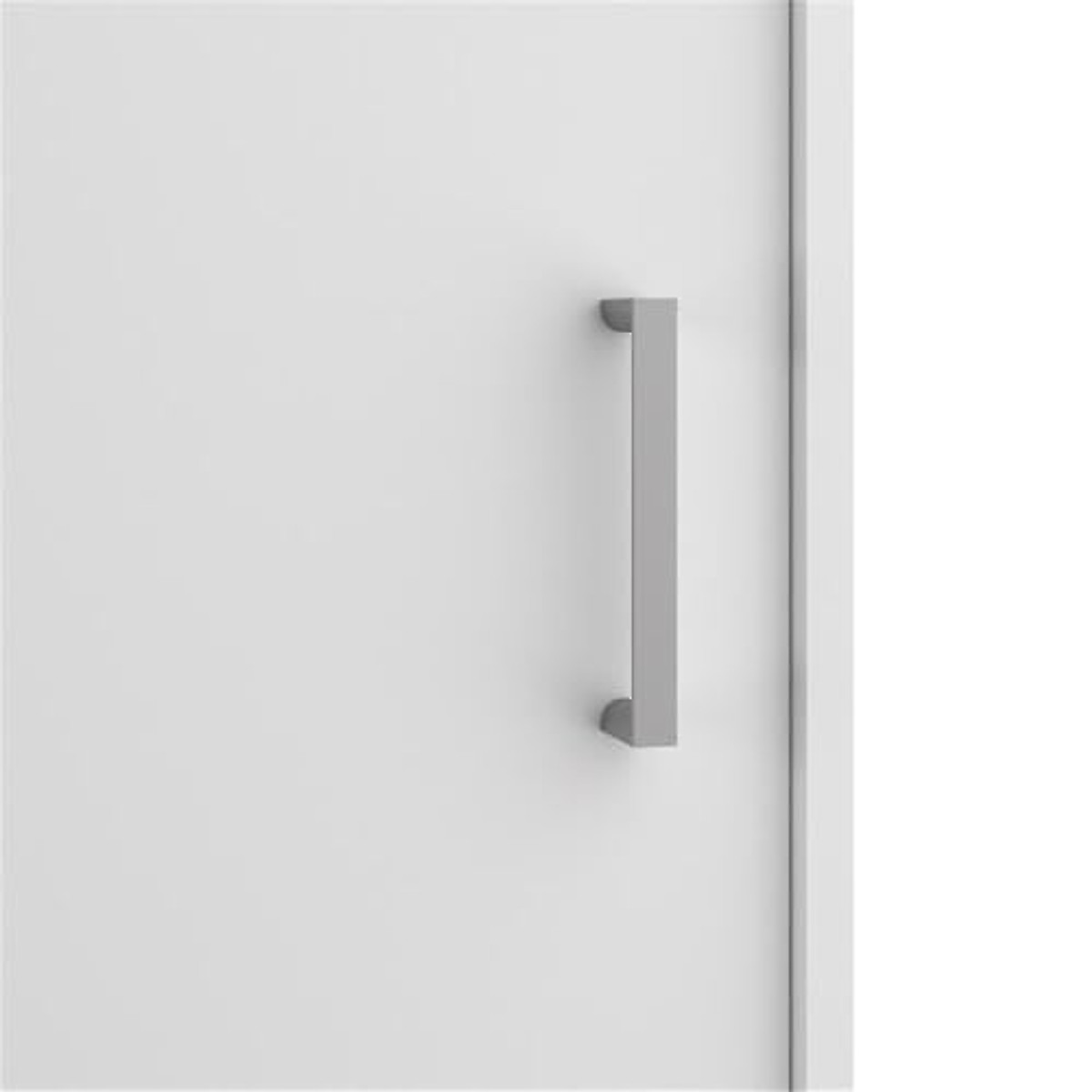 Tvilum 2 Sliding Doors, White Wardrobe