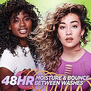 Garnier Fructis Curl Refreshing Reviving Water Spray, Sulfate Free, with Elasto-Protein and Coconut Water, for All Curl Types, 17. fl oz