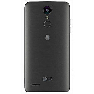 LG Phoenix 4 AT&T Prepaid Smartphone with 16GB, 4G LTE, Android 7.1 OS, 8MP + 5MP Cameras - Black