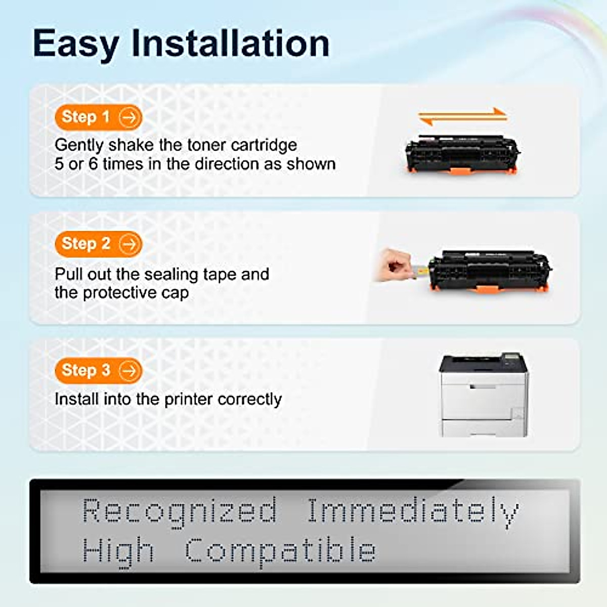 CRG118 TESEN Compatible Toner Cartridge Replacement for Canon 118 CRG118 for Canon ImageClass MF726Cdw MF8350CDN MF8580Cdw MF8380Cdw LBP7660Cdn Printer 5 Packs (2xBlack, 1xCyan, 1xMagenta, 1xYellow)