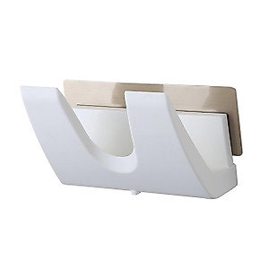 SHOWERORO Cabinet Door Storage Mount Pot Lid Holder Pot Lid Organizer Sucker Lid Rack Pan Cover Rack Drain Storage -mounted White Storage Rack Lid Rack