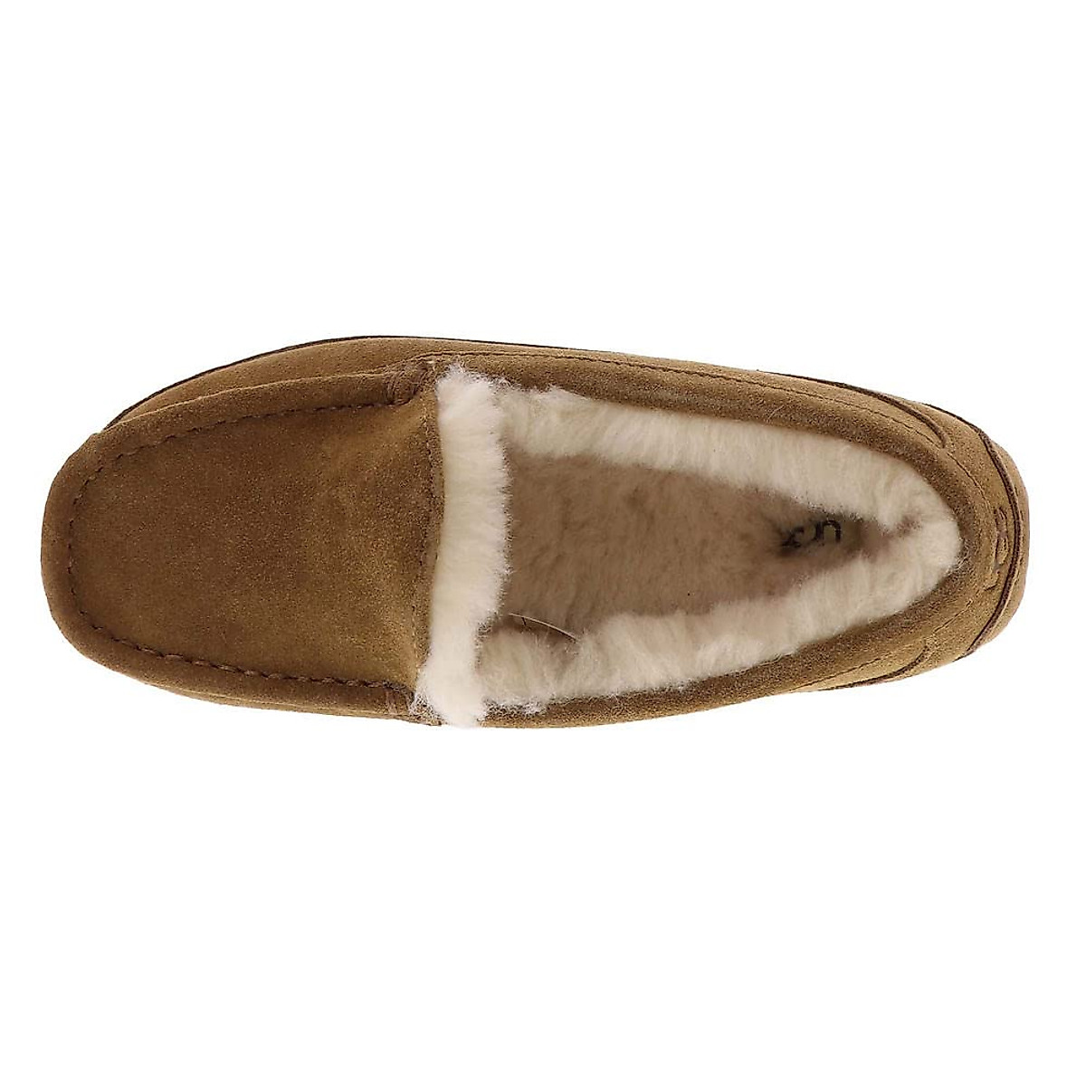 UGG Unisex-Child Ascot Slipper, Chestnut Suede, 6