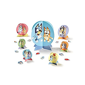 Bluey Table Centerpiece Kit - 12 4/5" | Multicolor | 1 Pc.