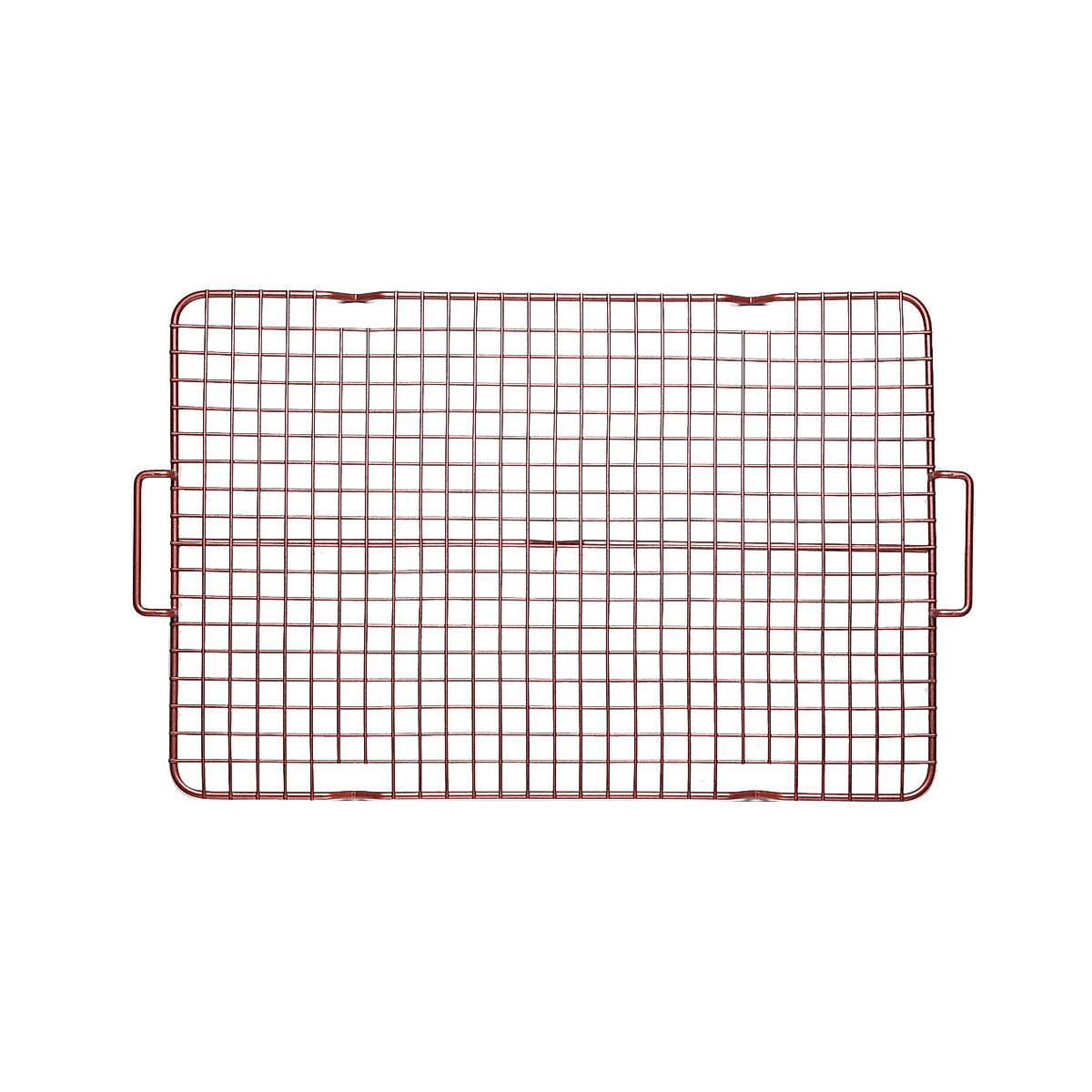 CasaWare 3pc Ultimate Commercial Weight 15 x 10 x 1-inch Cookie Sheet/Cooling Grid/Silicone Mat Bakeware Set (Silver Granite)