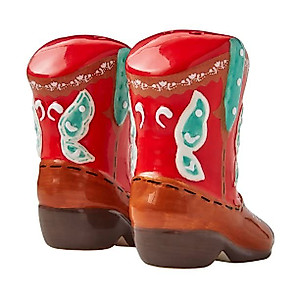 The Pioneer Woman Western Boots Salt and Pepper Shakers Set