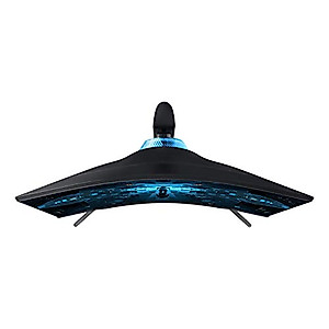 SAMSUNG 32” Odyssey G7 Series WQHD (2560x1440) Curved Gaming Monitor, 240Hz, 1ms, HDMI, G-Sync, FreeSync Premium Pro, LC32G75TQSNXZA