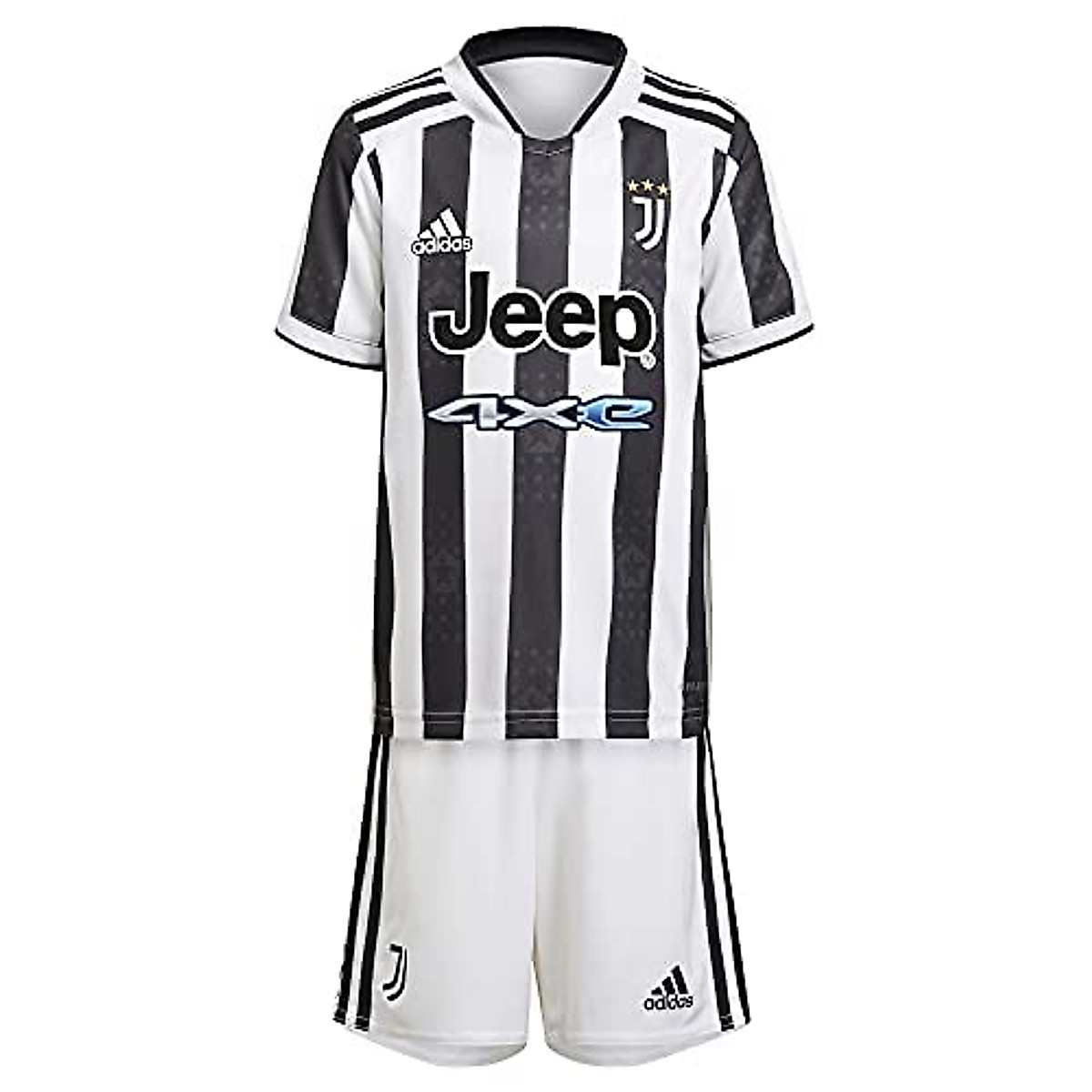 adidas Soccer Juventus 21/22 Toddler Home Kit (2T) White/Black