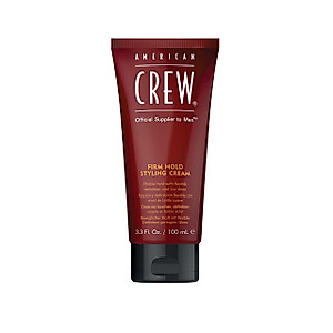 American Crew Men's Hair Styling Cream, Like Gel with Firm Hold and Low Shine, 3.3 Fl Oz