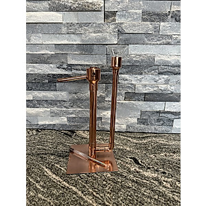 CoProof Copper Proofing Parrot Heads for Air Still Distilling 100% Lead Free,Brewing Beer, Moonshine, Tequila with Funnel and Hydrometer