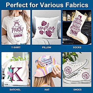 VINYL FROG Maroon Heat Transfer Vinyl Rolls, 12" x25ft Maroon Iron on Vinyl for Craft Cutter, Maroon HTV Vinyl Roll for All Cutter Machine, Easy to Cut & Weed for Heat Press Design