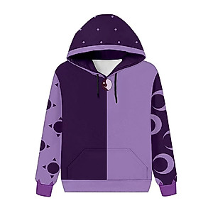 Adult Luz Noceda Hoodie Owl Collector Zipper Sweatshirts Cosplay Amity Blight Pullover Hoodie Halloween Coat Jacket