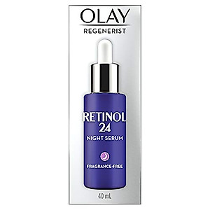 Olay regenerist retinol 24 night serum fragrance free, Unscented, 1.35 Fl Oz