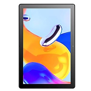PRITOM M20 10'' Tablet with Case, Android 12 Tabletas, 3G RAM, 64 GB ROM, 512 GB Expandable, Quad-Core 1.6GHz Processor, 6000mAh, HD IPS Touchscreen, Dual Camera, WiFi 6, Bluetooth, FM, USB C