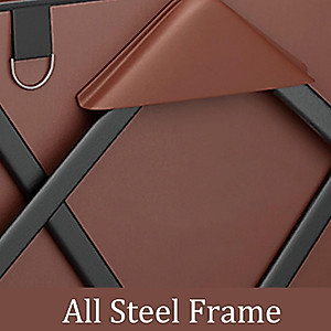 YJSG White Coffee Color Collapsible Folding Wagon Garden Cart,Garden Carts,Beach Wagon Grocery Wagon with Adjustable Drawbar Wagon Sports Utility Universal Wheel Wagon Cart Camping Cart