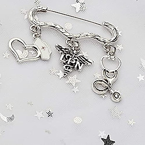 UJIMS Nurse Gift Medical Symbol Lapel Pin Nurses Day Gift for Nurse Practitioner Female RN LPN Paramedic Nursing Graduation Jewelry (LPN Lapel Pin)