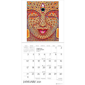 Alex Grey 2021 Calendar