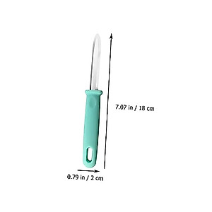 HOMSFOU 3pcs oyster knife home tools debarking tool stainless steel bottle opener multipurpose tool seafood tools oyster shucker stainless steel Shellfish Opener Oyster Shucking Cutter