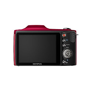 Olympus SZ-14 Red Digital Camera - International Version (No Warranty)