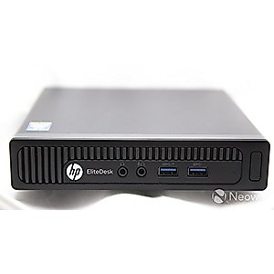Fast HP 800 G1 Tiny Business Micro Tower Computer PC (Intel Core i5-4590T, 8GB Ram, 256GB SSD, WiFi, VGA, 2 x Display Ports) Win 10 Pro (Renewed)