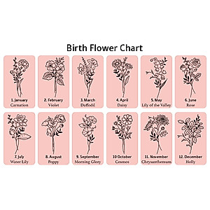 Personalized Leather Jewerly box, Birth Flower Month Customized Leather Jewelry Box with Name, Birthday Gifts for Women, Jewelry Travel Case - Bridesmaids, Graduation gifts (Teal)