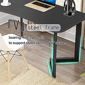 XUEGW Computer Desk Home Office Desk Writing Desks