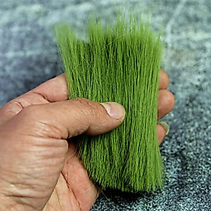 Simulation Long Grass Miniature Static Grass Model Grass Tufts Railway Artificial Grass for Train Landscape Railroad Scenery Sand Military Layout Model Miniature Bases and Dioramas