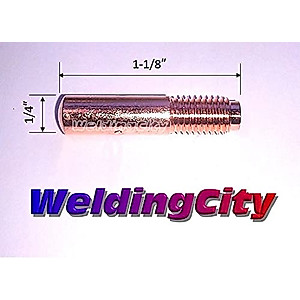 WeldingCity MIG Welding Gun .030" Accessory Kit (Contact Tip-Gas Nozzle-Gas Diffuser) for Miller M-series M-100/150 (M-10/15) and Hobart H-series MIG Guns Up To 150A