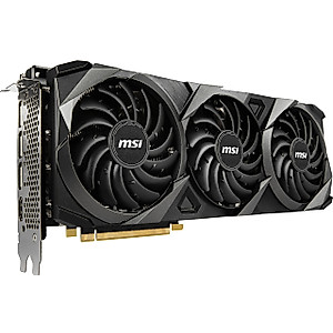 MSI Gaming GeForce RTX 3080 LHR 12GB GDRR6X 384-Bit HDMI/DP Nvlink Torx Fan 3 Ampere Architecture OC Graphics Card (RTX 3080 Ventus 3X Plus 12G OC LHR)