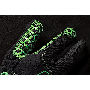 Ironclad mens Work Gloves EXO GRIP BLACK , Black & Green, Large Pack of 1 US