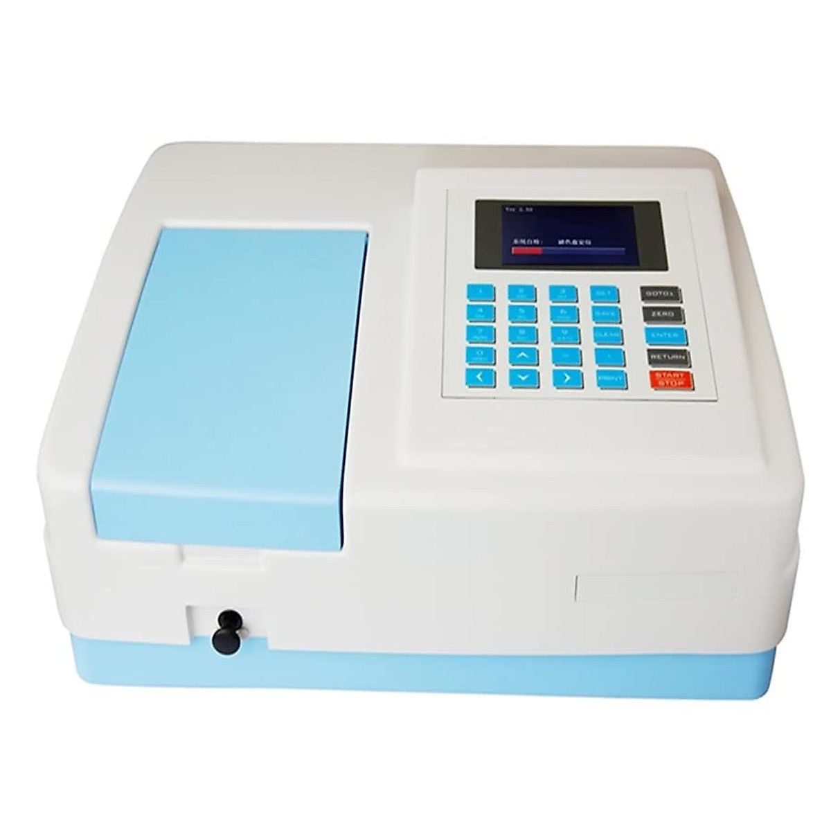 UV Spectrophotometer Single Beam 190-1100nm LCD Display (190-1100 nm)