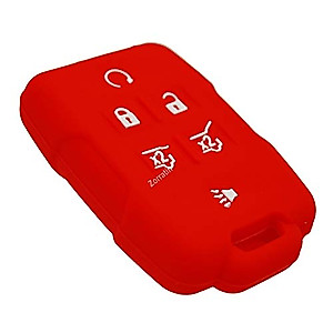 Zorratin Silicone Remote Key Fob Cover Protector for GMC Yukon & Chevrolet Chevy Suburban Tahoe