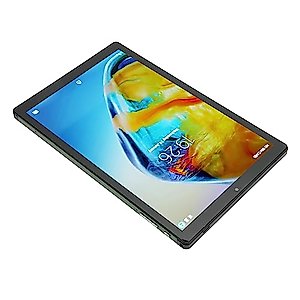Honio 10 Inch Tablet, 100-240V 5G WiFi Night Reading Mode Game Tablet Octa Core Processor Support Fast Charging for Kids Learning (US Plug)