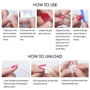 White French Tip Press on Nails Almond Shape Fake Nails Nude Medium False Nails Acrylic Artificial Nails Simple Glue on Nails Finger Decorations for Women 24Pcs