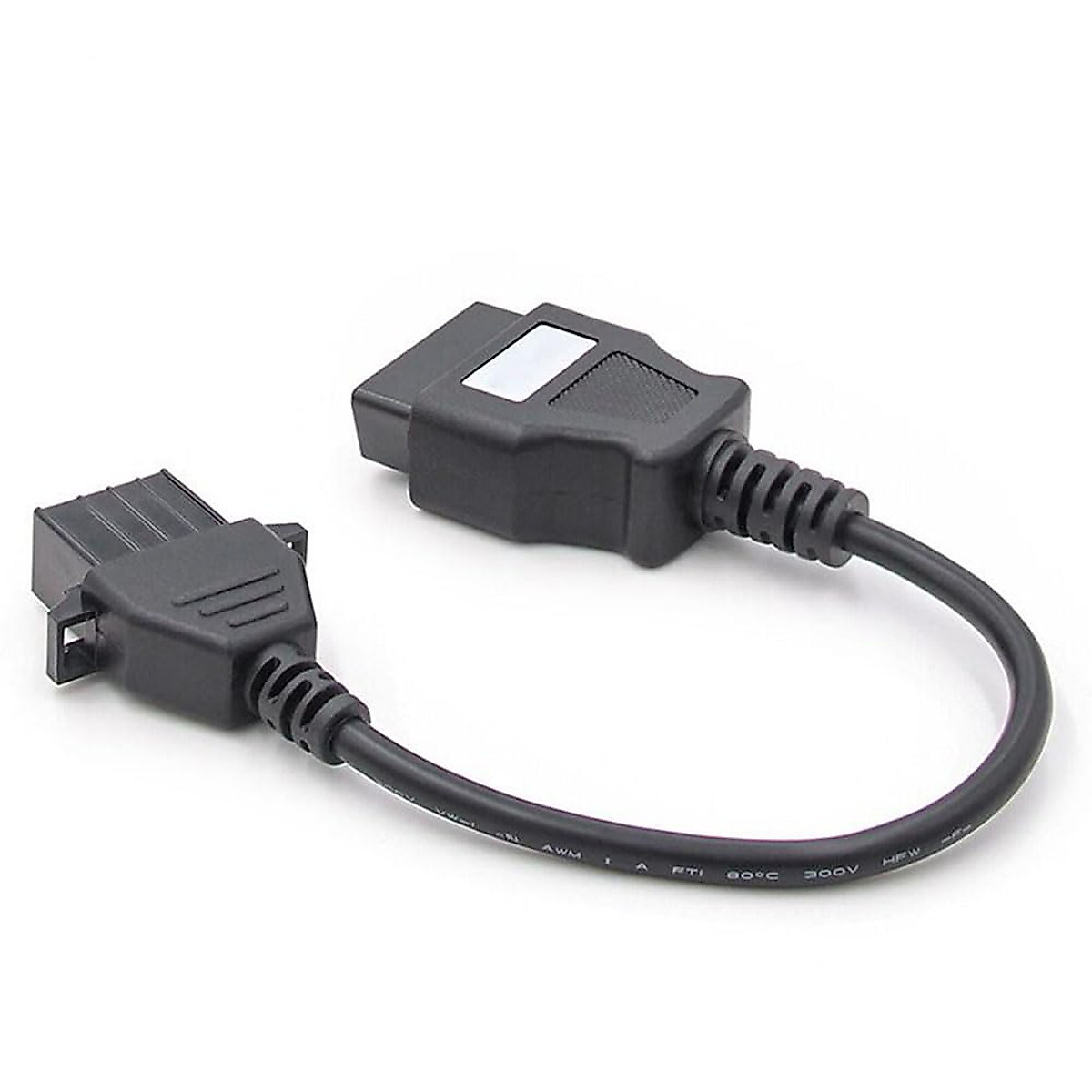 E-Car Connection 8 Pin OBD to 16 pin OBD2 Diagnostic Adapter Cable for Volvo Trucks