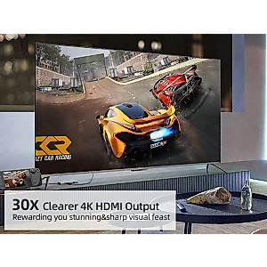 SANZANG USB C Hub, 10-in-1 Docking Station, USB C to HDMI Adapter, USB C Hub Ethernet, 100W PD, 3 USB-A USB 3.0 for MacBook, Steam Deck, iPad, Surface Pro, Chromebook (Grey)