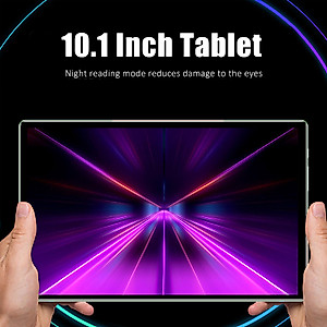 DAUZ Office Tablet, 100 to 240V HD Tablet 5G WiFi 2 In1 for Work (US Plug)