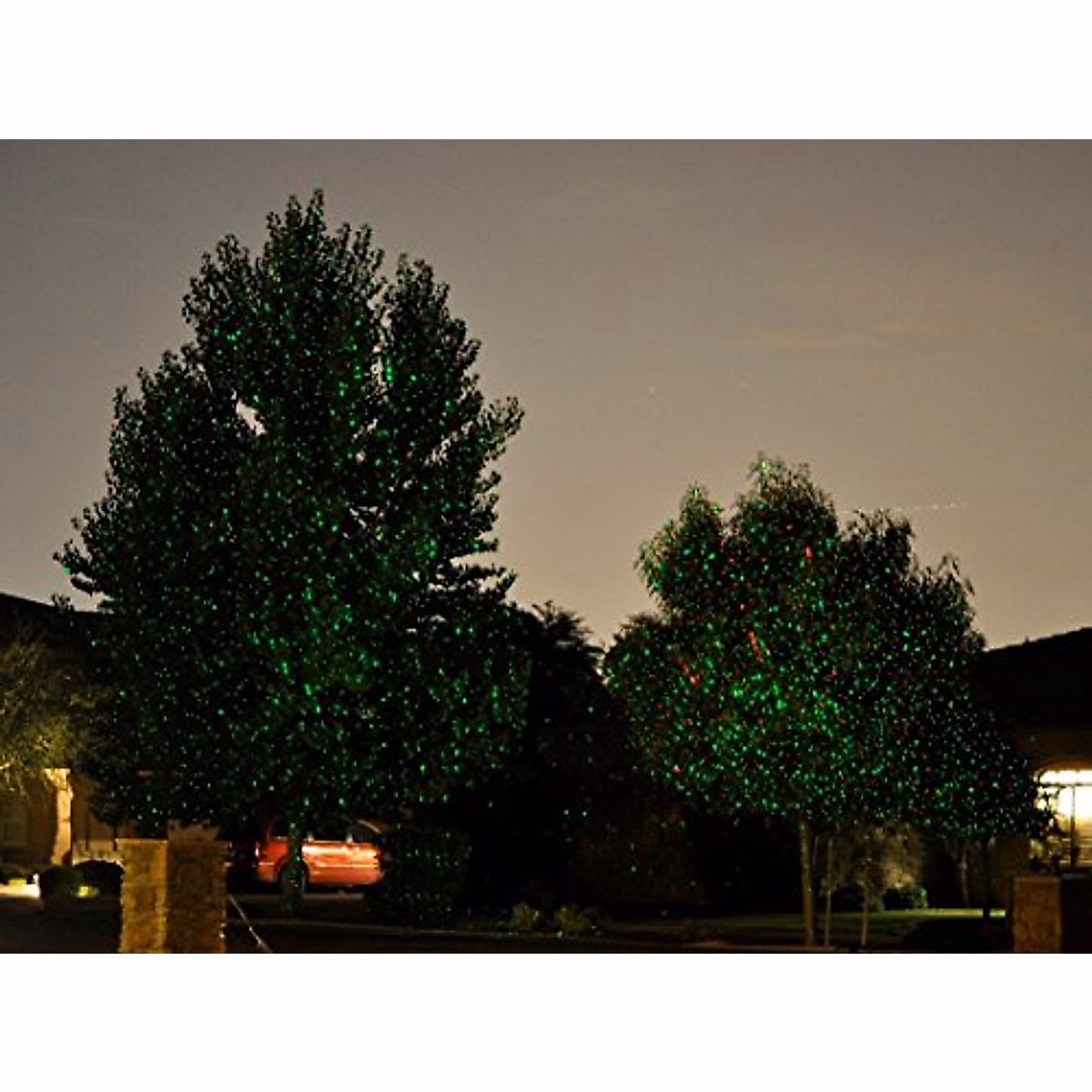 Sparkle Magic Green Commercial Grade Laser Light, Landscape Laser Lights, Christmas Laser Lights