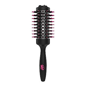 Wet Brush BreakFree Custom Style Round Brush - For All Hair Types - HeatFlex Bristles For A Perfect Blow Out with Less Pain, Effort & Breakage - Unique 3-In-One Customizable 2" Barrel