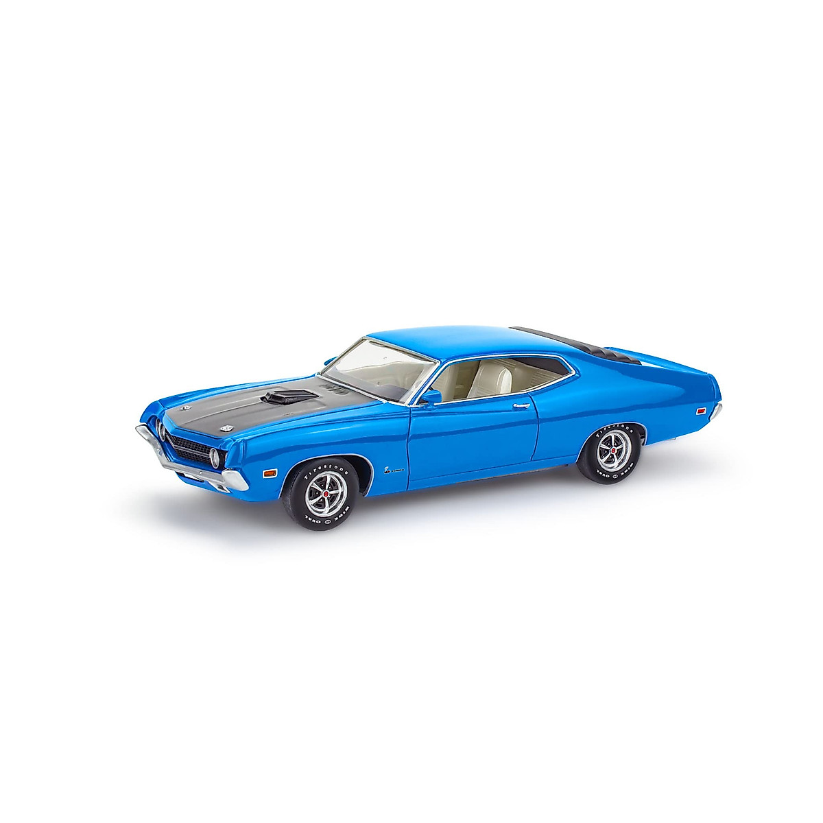 Revell 14534 1970 Ford Torino Cobra 1:25 Scale 128-Piece Skill Level 4 Model Car Building Kit